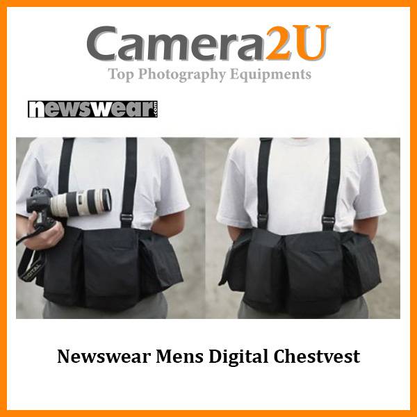 Newswear Mens Digital Chestvest (Black) | Camera2u Malaysia Top Camera ...