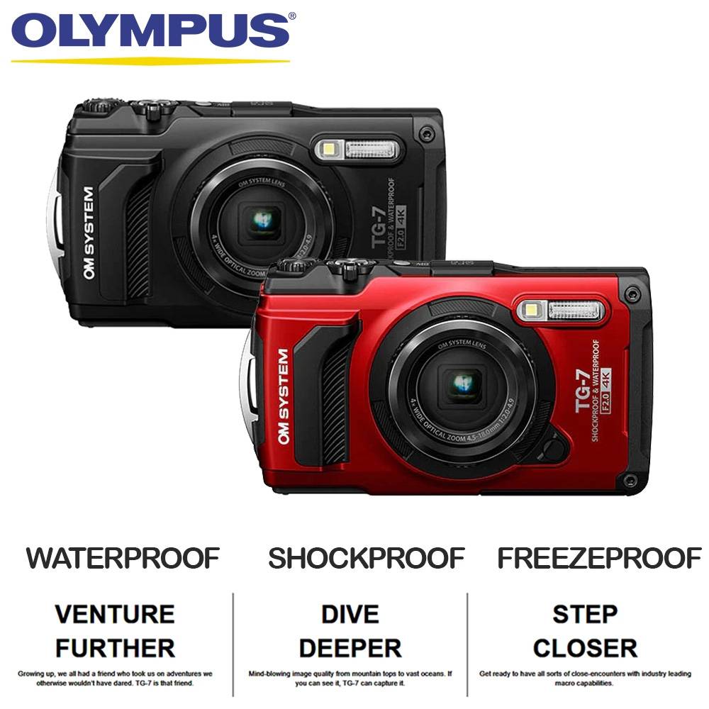 Olympus OM SYSTEM Tough TG-7 TG7 Digital Camera | Camera2u Malaysia Top Camera Equipments Store