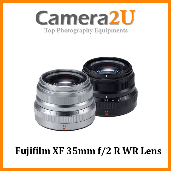 Fujifilm XF 35mm f/2 R WR Lens (MSIA) | Camera2u Malaysia Top Camera ...