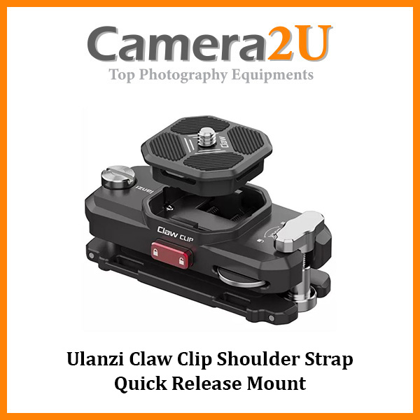 Ulanzi 2684 CLAW CLIP Quick Release Shoulder Strap Mount Plate Clamp ...